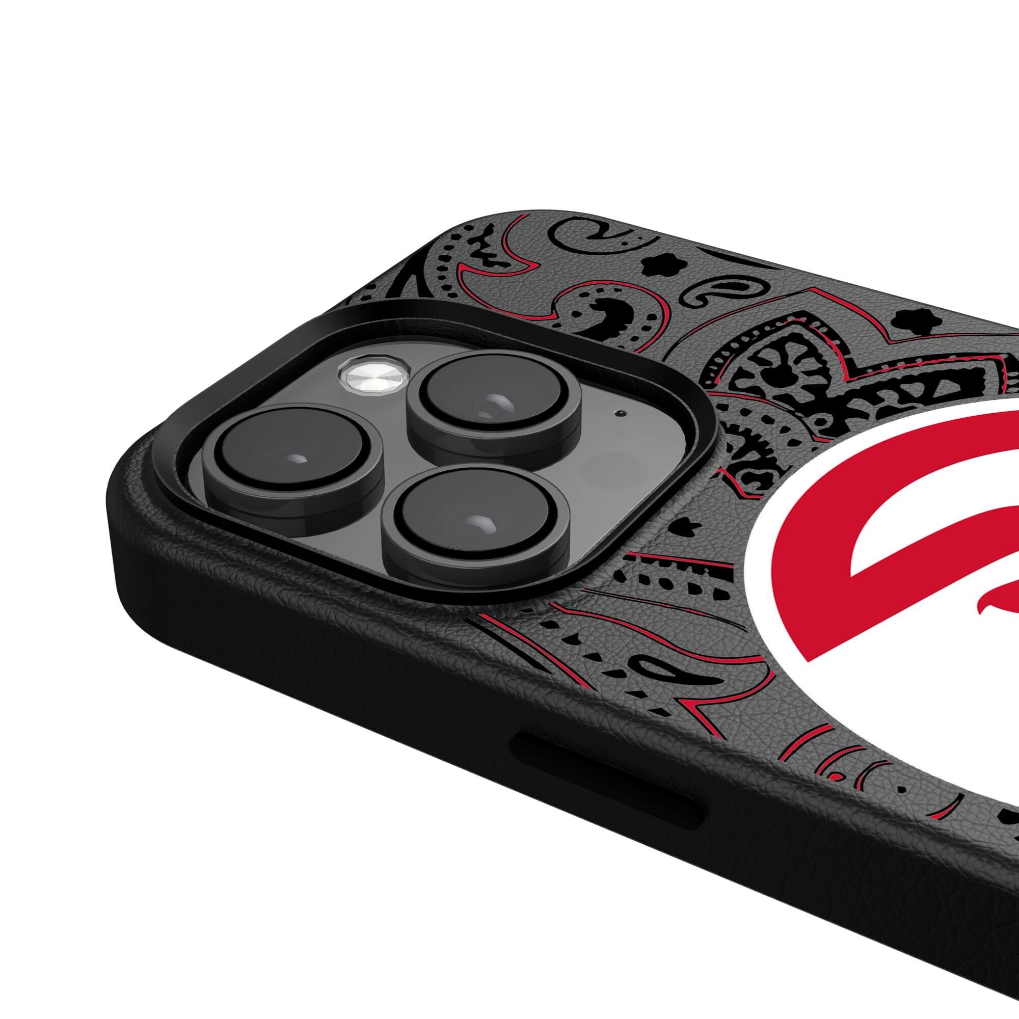 Keyscaper NBA Atlanta Hawks Paisley iPhone Magnetic Bump Case 16 Pro ...