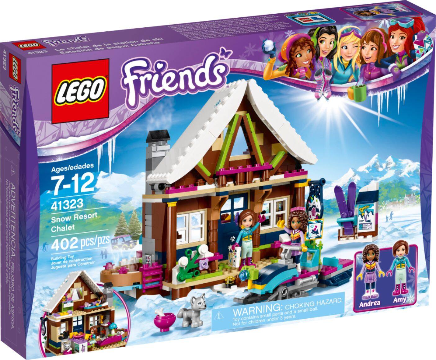 Best Buy: LEGO Friends Snow Resort Chalet Multi-Colored 6174713