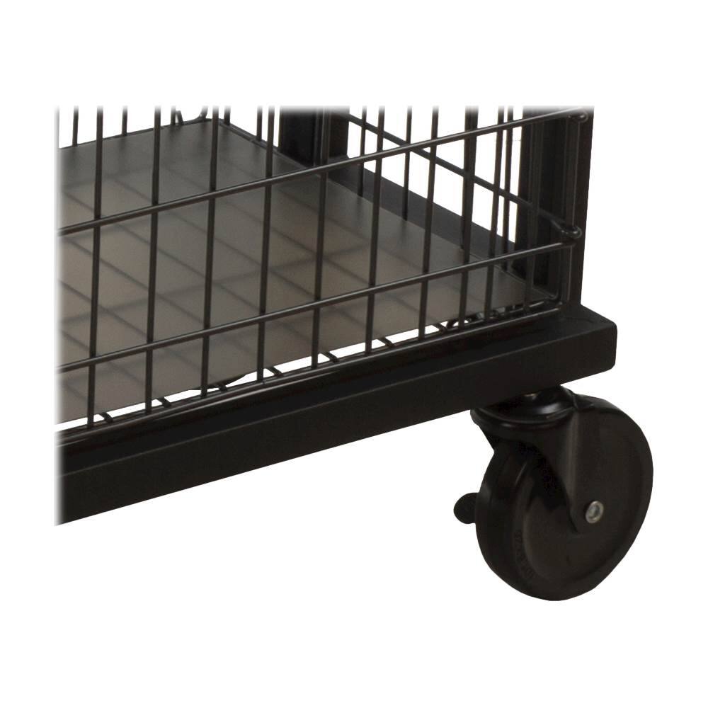Best Buy: ürb SPACE 4-Tier Cart System Black 23350332