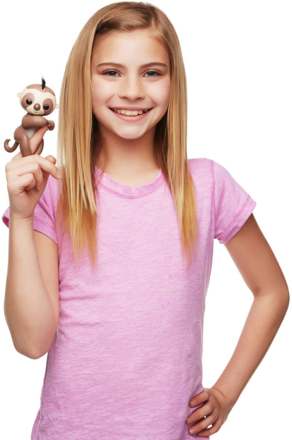 Best Buy: WowWee Fingerlings Baby Sloth Kingsley Brown 3751