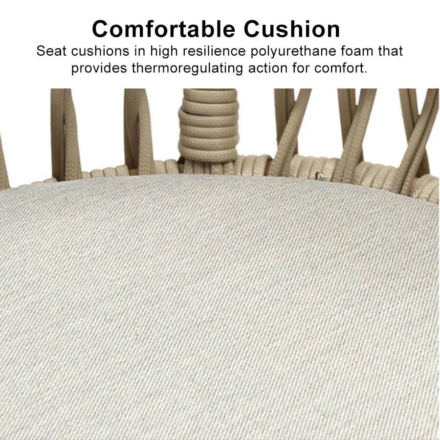 PURPLE LEAF Outdoor Counter/Bar Height StoolsRattan Wicker Bar Chairs ...