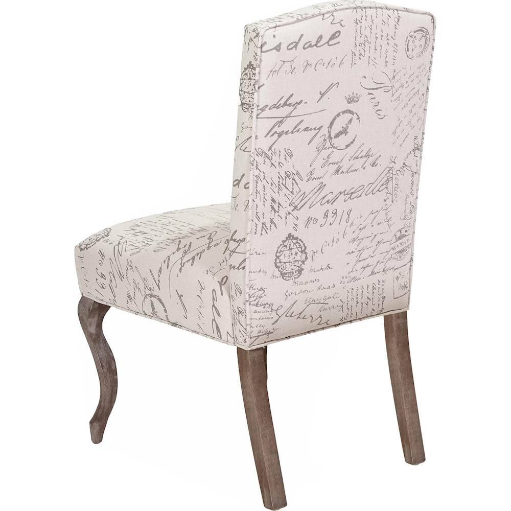 Best Buy: Noble House French Script Dining Chairs (Set of 2) Beige 230274