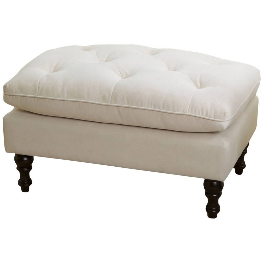 Best Buy: Noble House Crème Ottoman Cream 216601
