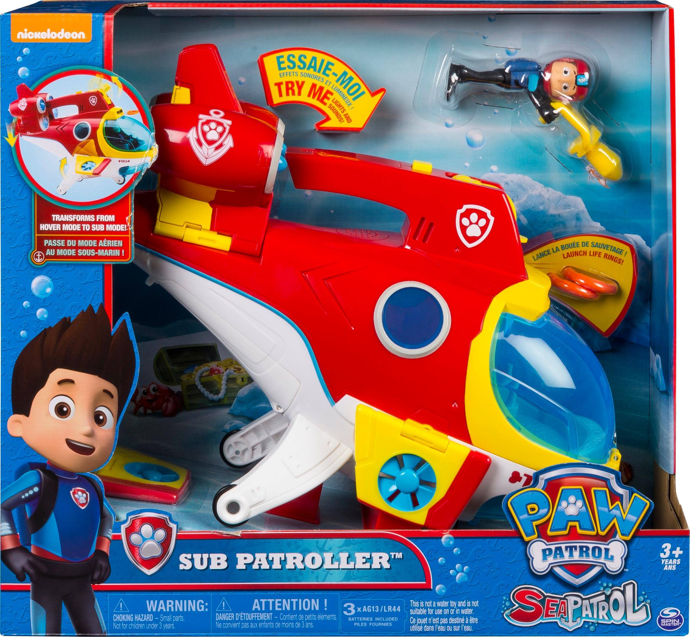 Paw Patrol Sub Patroller Red 6040052 - Best Buy