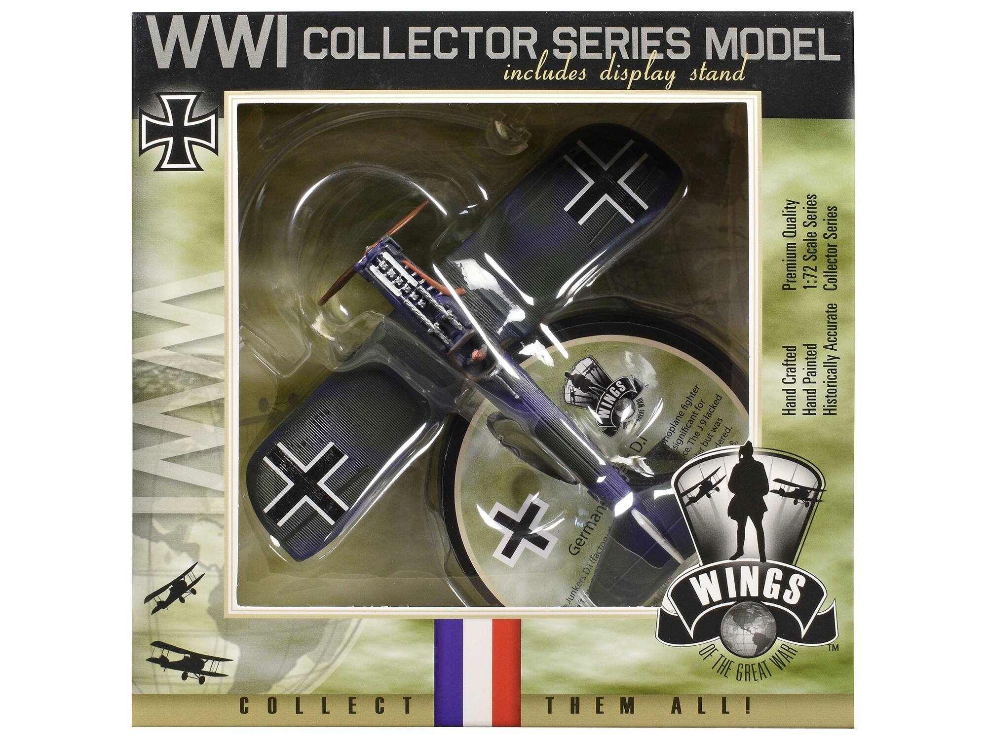 Junkers D.I Fighter Aircraft "Western Front" German Air Service 1/72 ...
