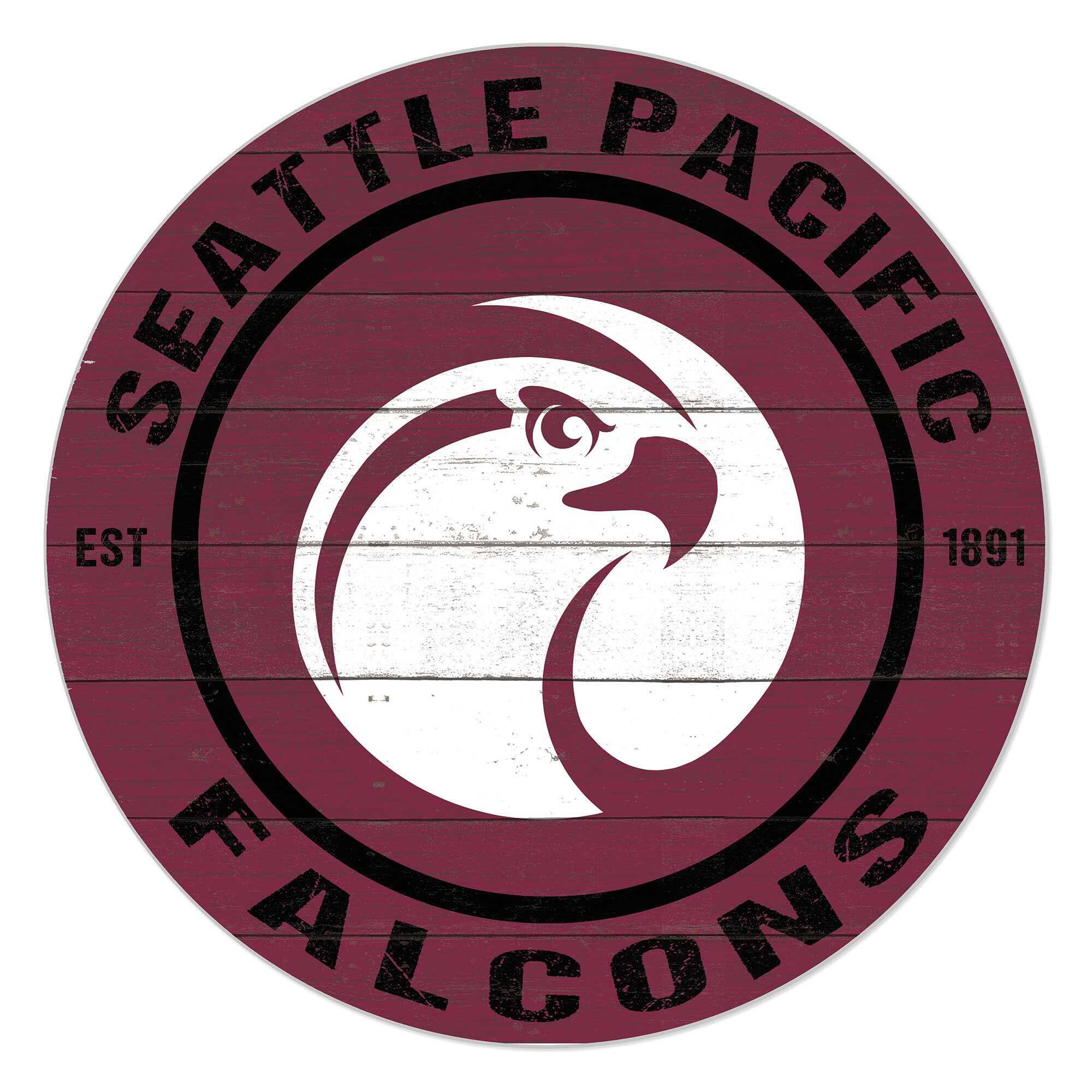 Jardine Seattle Pacific Falcons 20" Indoor/Outdoor Team Color Circle ...