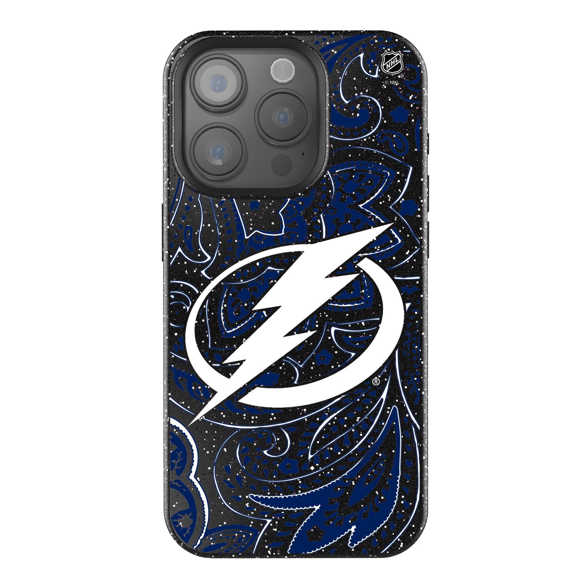 Keyscaper NHL Tampa Bay Lightning Paisley Bling iPhone Case 15 Pro Max ...