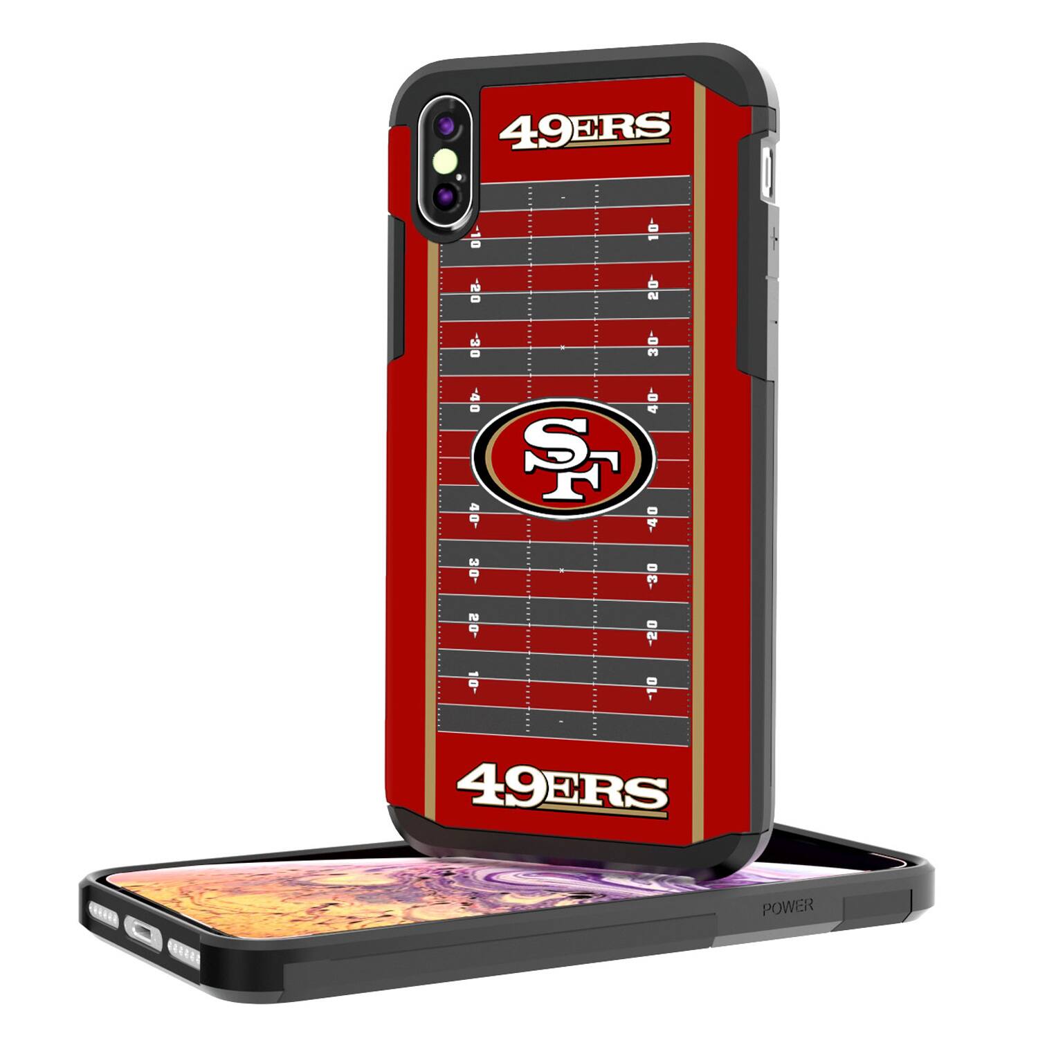 Keyscaper NFL San Francisco 49ers iPhone Rugged Field Design Case 15 ...
