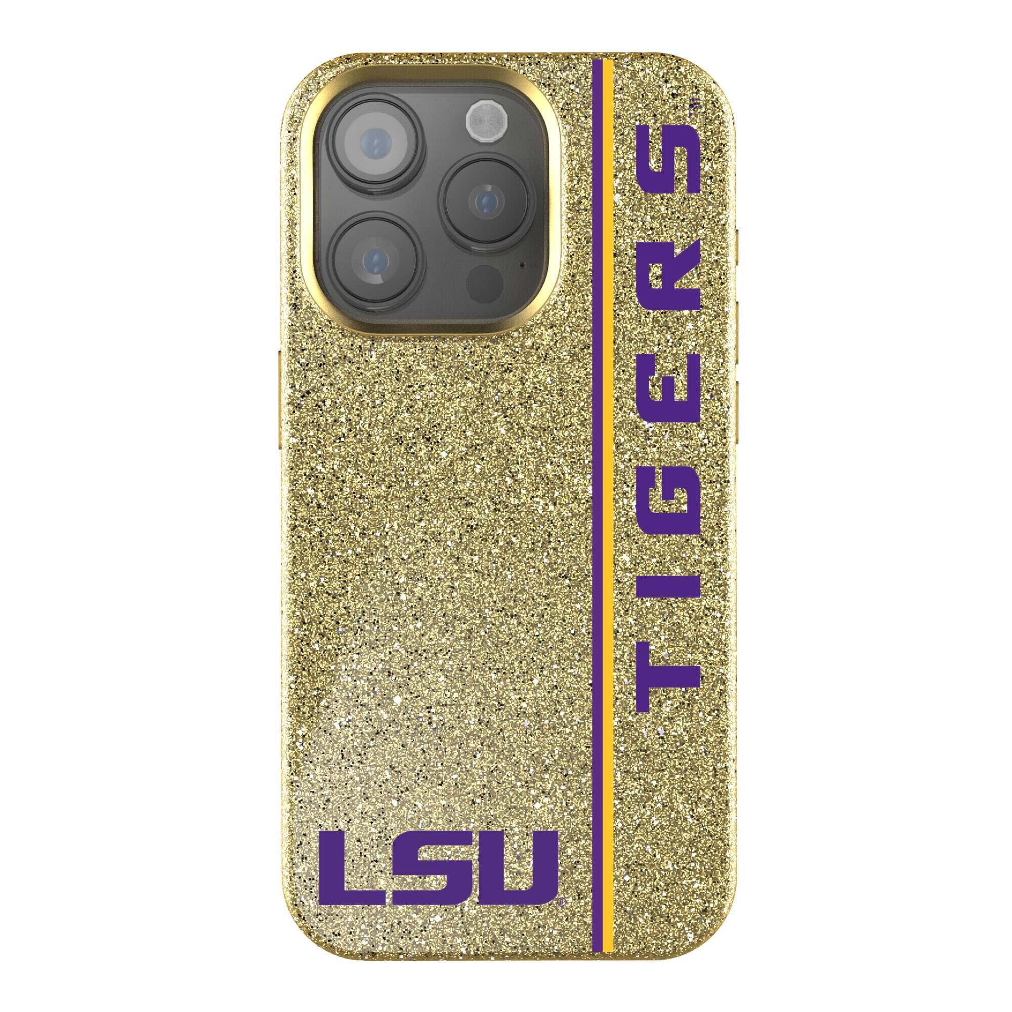 Keyscaper NCAA LSU Tigers iPhone Bling Case 16 Plus Gold 202263970 ...
