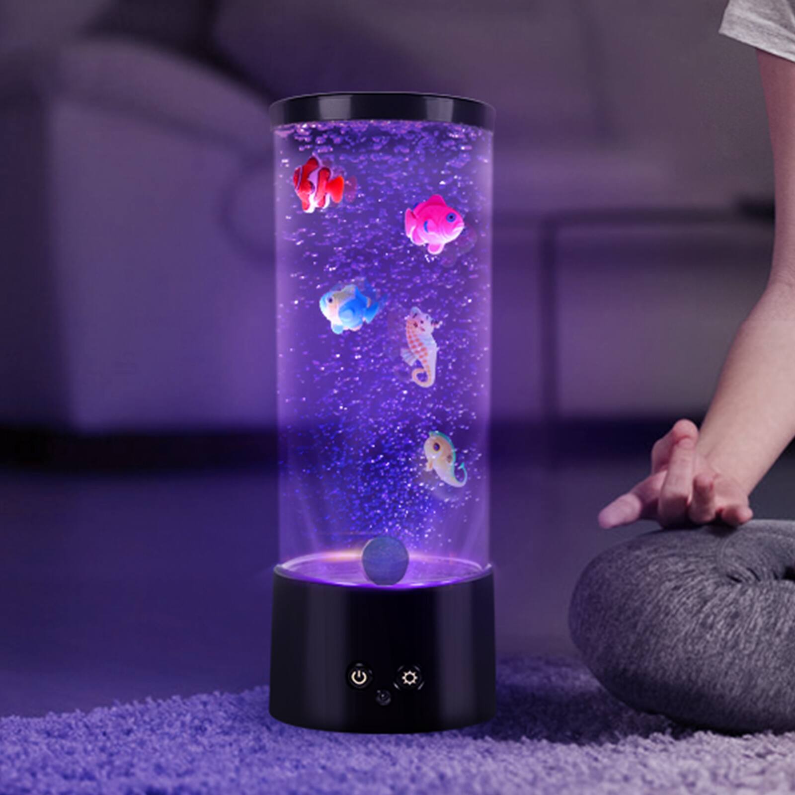 Oumilen Remote Control Bubble Fish LED Lamp OBBY-SUM397 - Best Buy