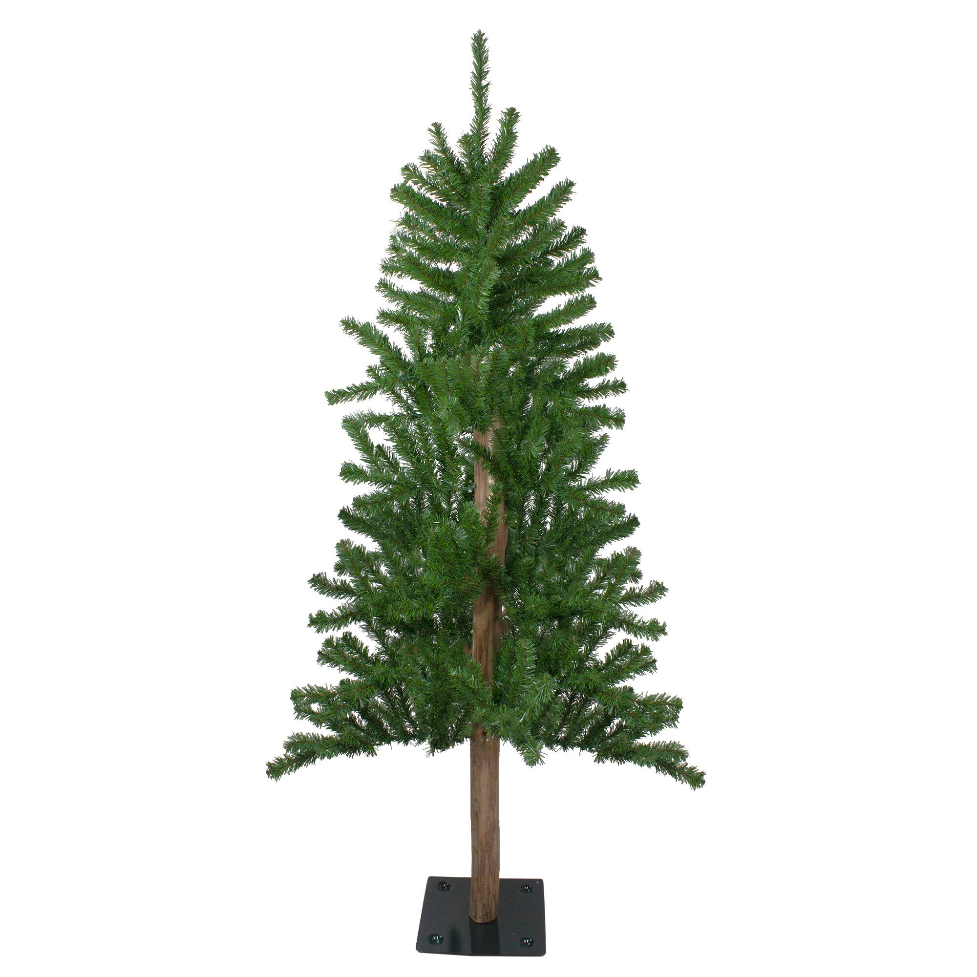 Northlight 4' Alpine Artificial Christmas Tree Unlit Green 33532734 ...