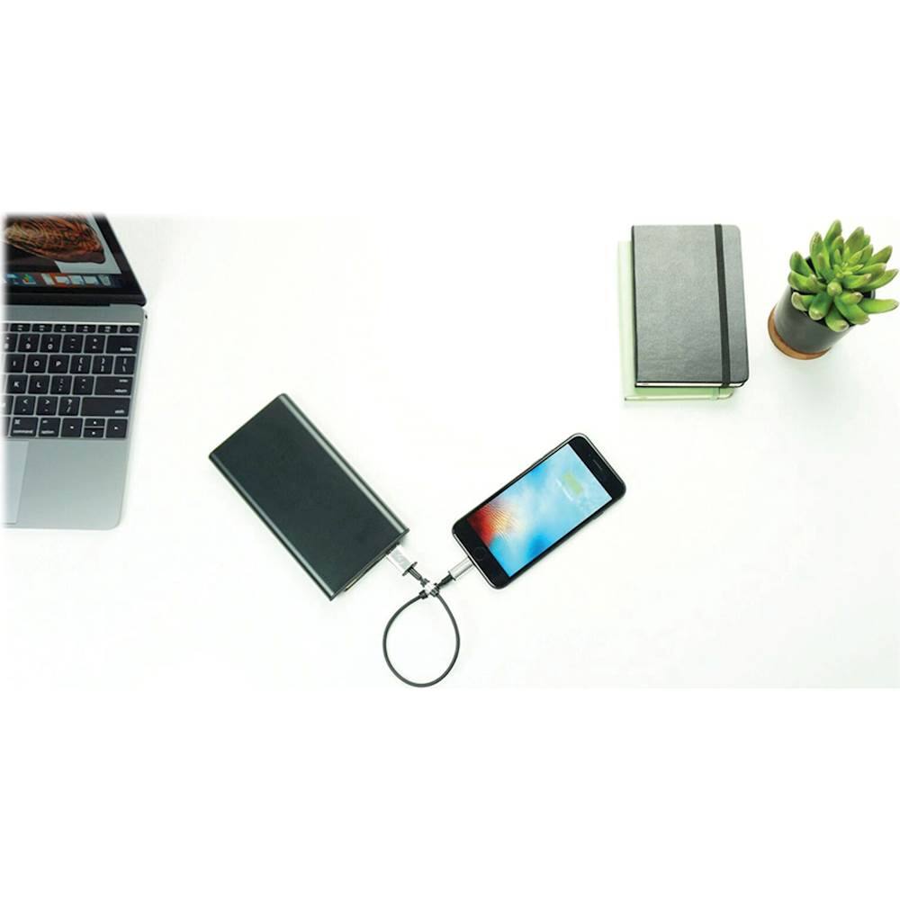 Best Buy: Fuse Chicken RIVET LOOP 1' USB-to-Lightning Cable Black MLL