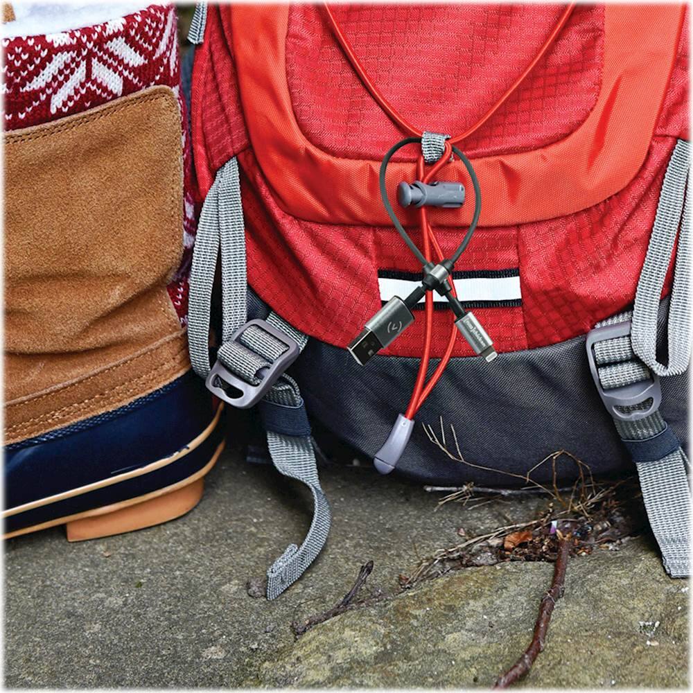 Best Buy: Fuse Chicken RIVET LOOP 1' USB-to-Lightning Cable Black MLL