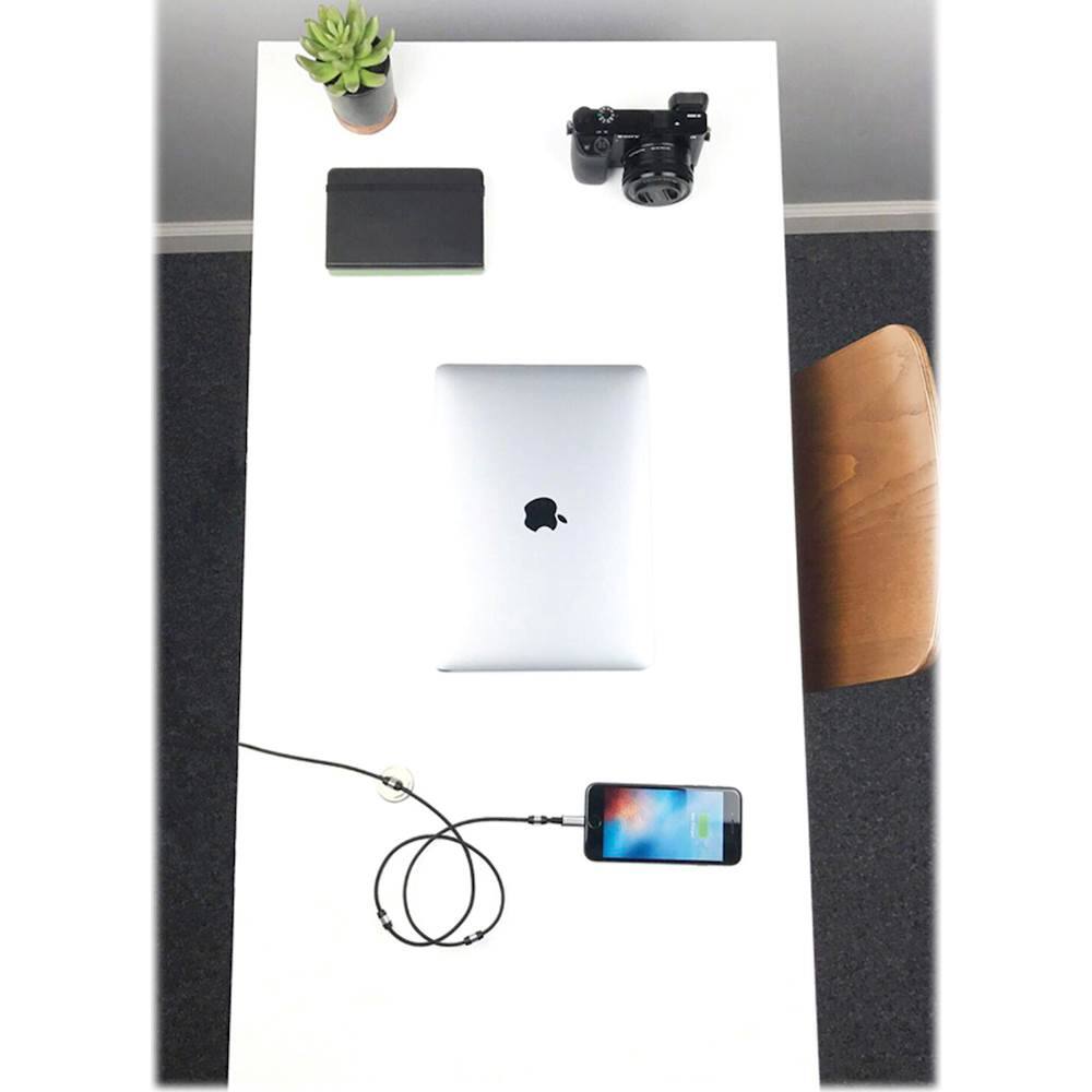 Best Buy: Fuse Chicken RIVET CHARGE 3.2' USB-to-Lightning Cable Black MLC