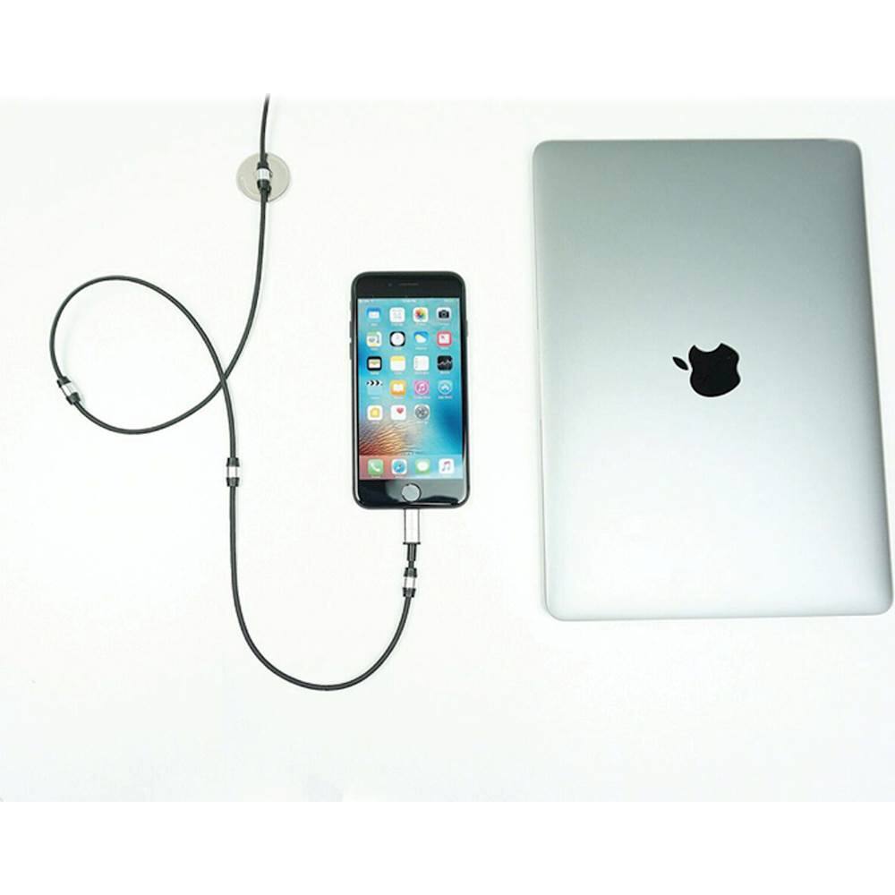 Best Buy: Fuse Chicken RIVET CHARGE 3.2' USB-to-Lightning Cable Black MLC