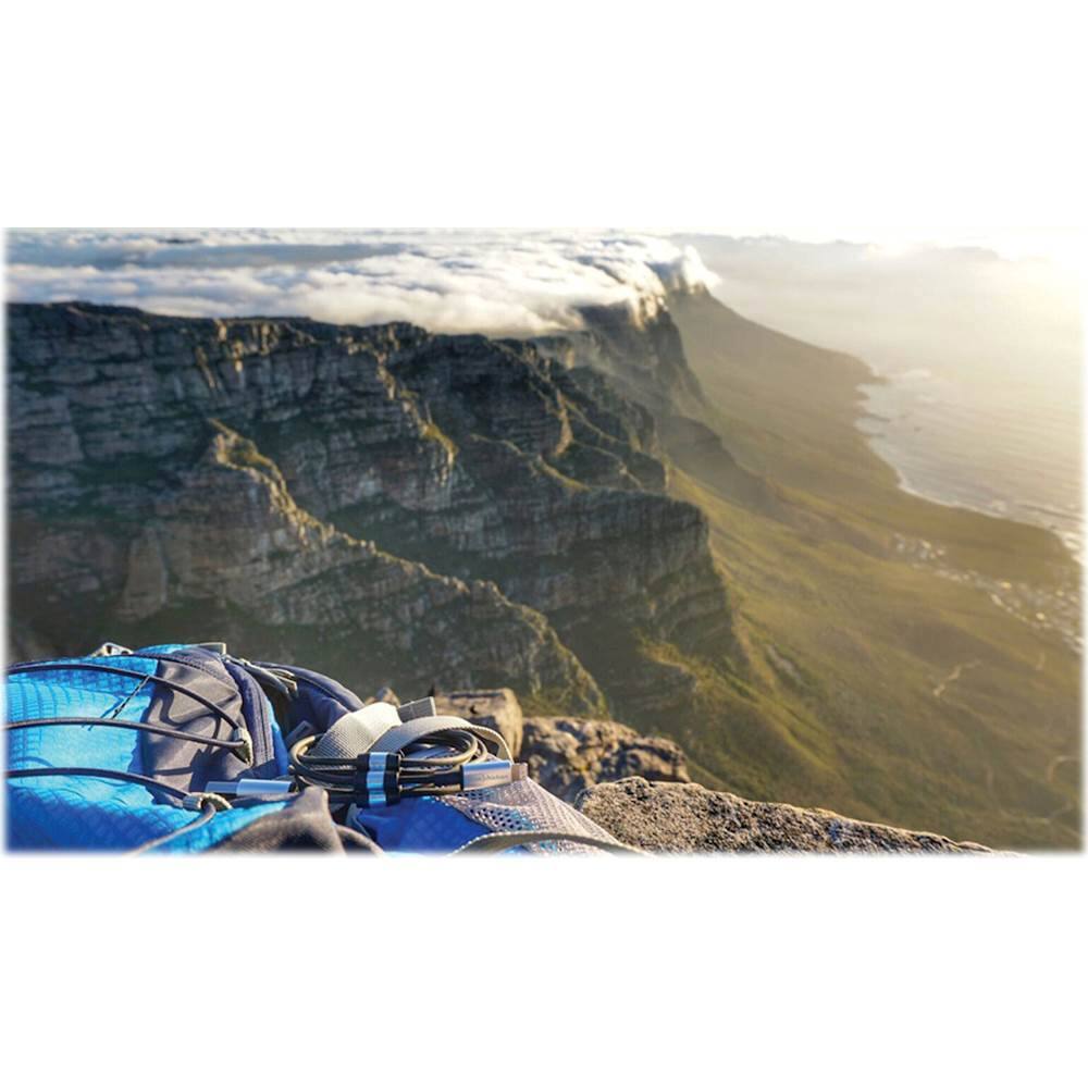 Best Buy: Fuse Chicken RIVET CHARGE 3.2' USB-to-Lightning Cable Black MLC