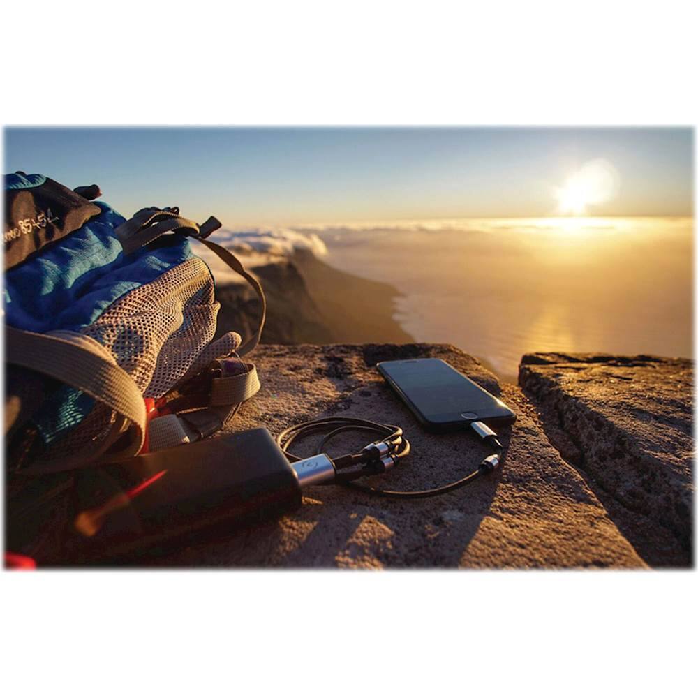 Best Buy: Fuse Chicken RIVET CHARGE 3.2' USB-to-Lightning Cable Black MLC