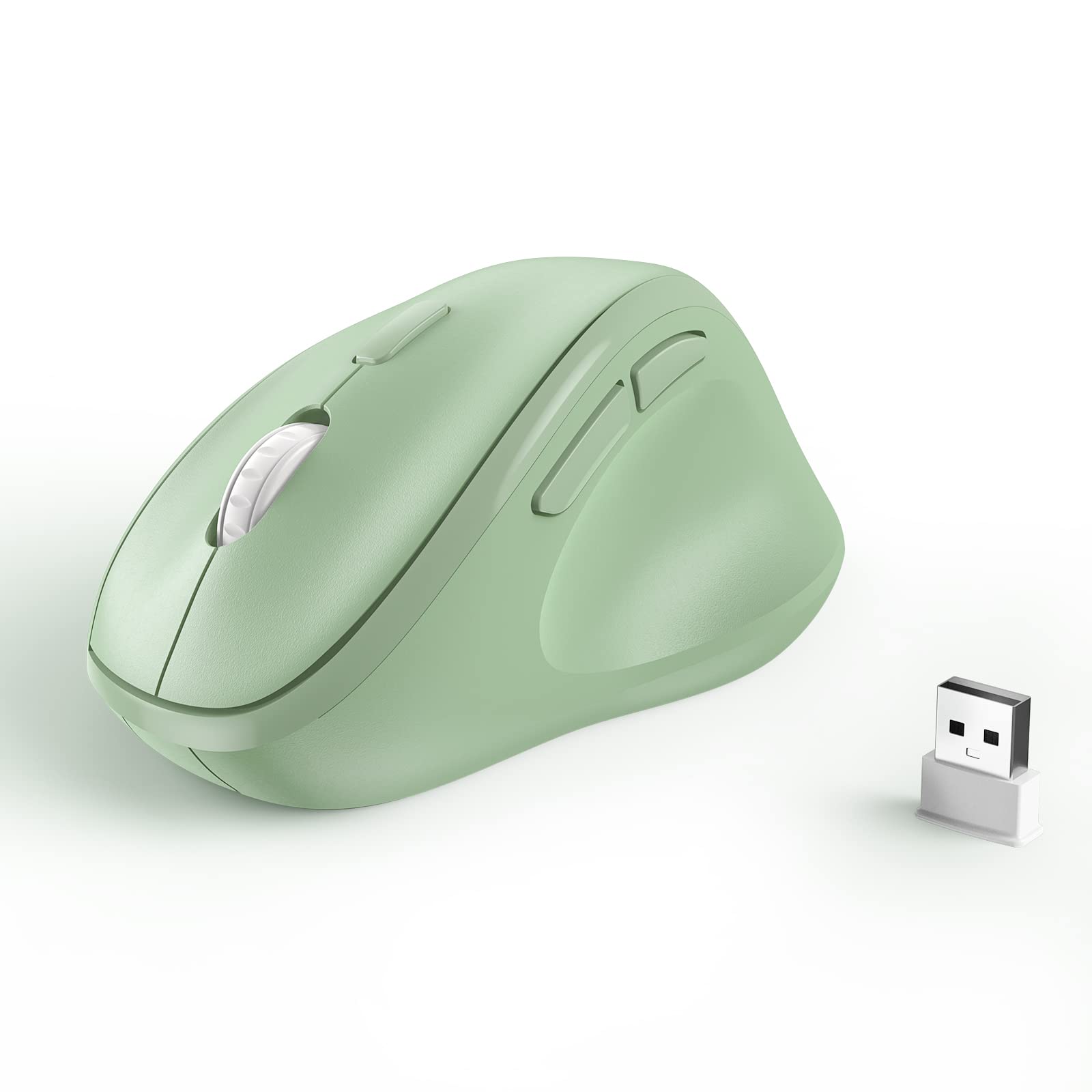 Cozy Serene Wireless Mouse Silent USB With Receiver For Computer Laptop ...