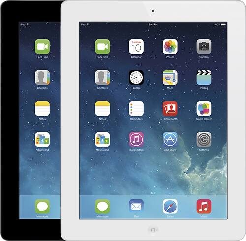 Best Buy: Apple® iPad® with Retina® display Wi-Fi 32GB White MD514LL/A