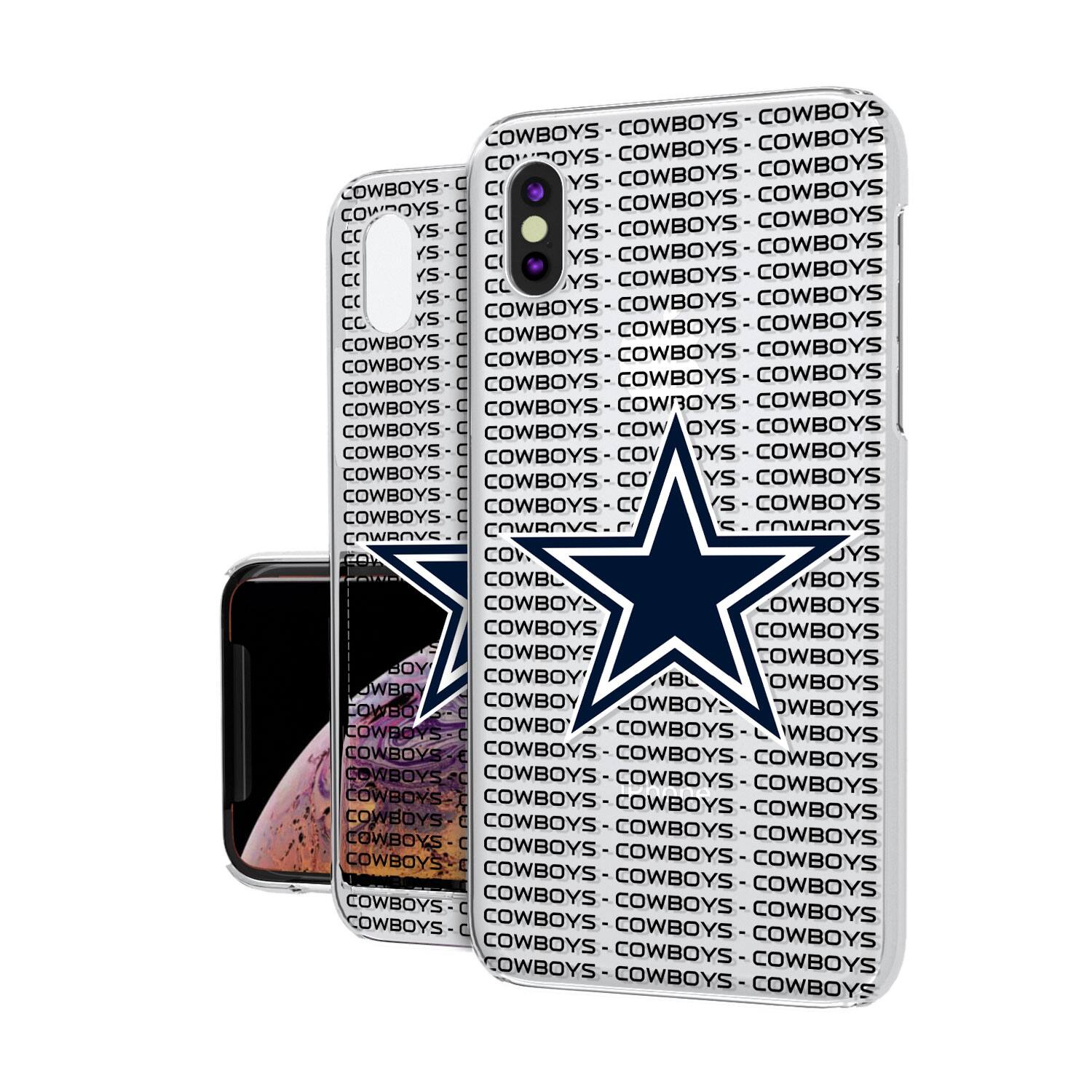 Keyscaper NFL Dallas Cowboys iPhone Clear Text Backdrop Design Case 16 ...