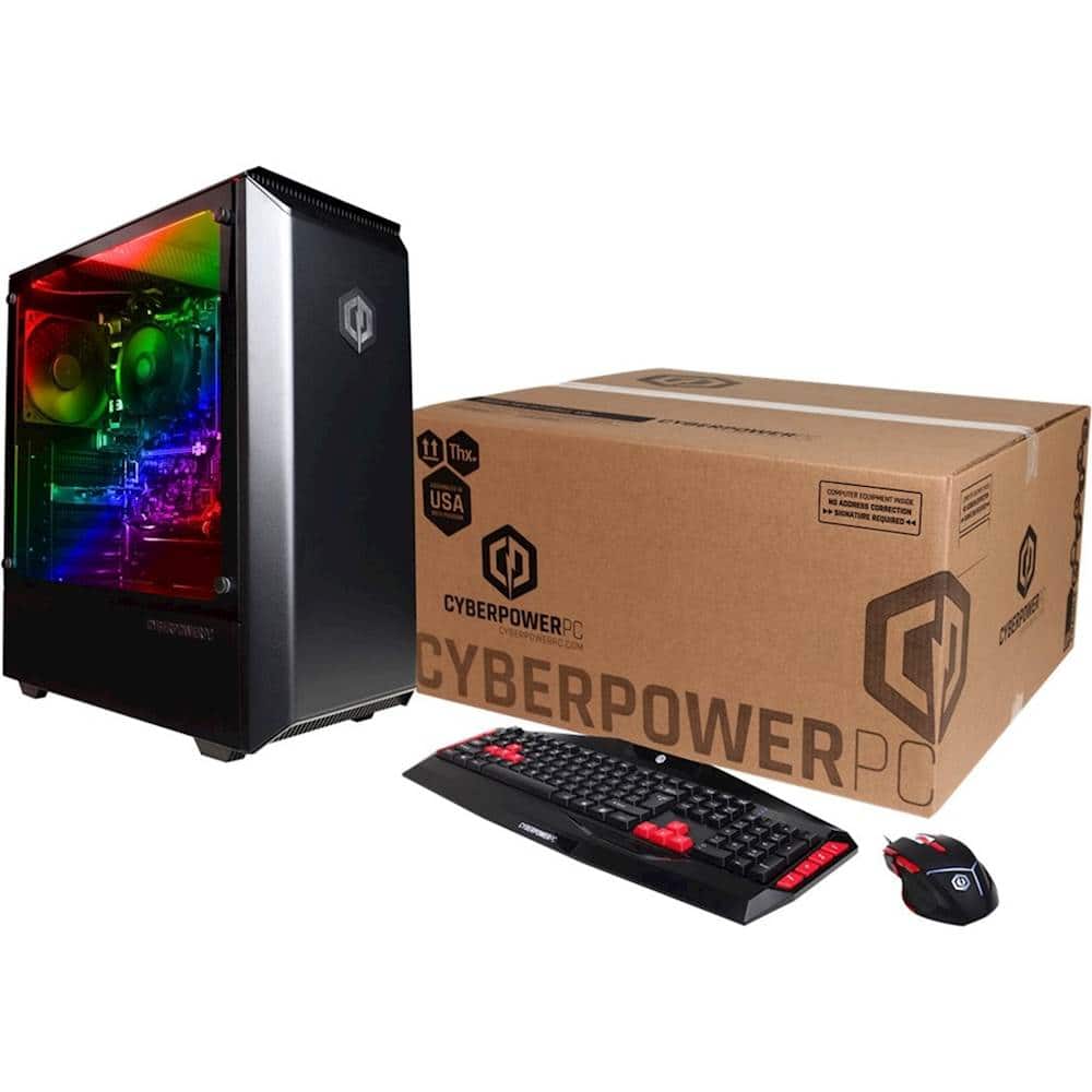 Best Buy: CyberPowerPC Gamer Master Desktop AMD Ryzen 5-Series 8GB ...
