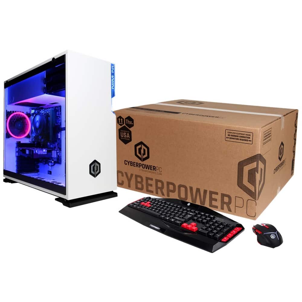 Best Buy: CyberPowerPC Gamer Master Gaming Desktop AMD Ryzen 3-Series ...