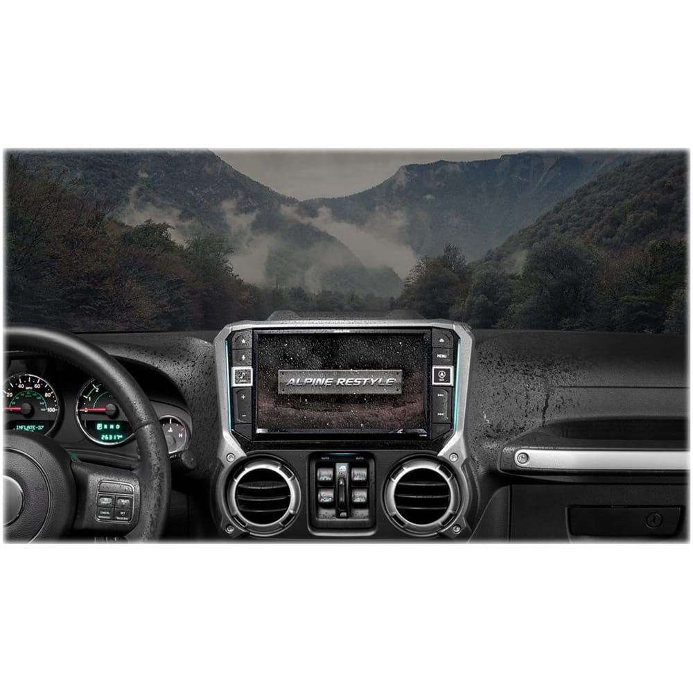 Best Buy: Alpine In-Dash CD/DVD/DM Receiver Built-in Bluetooth ...