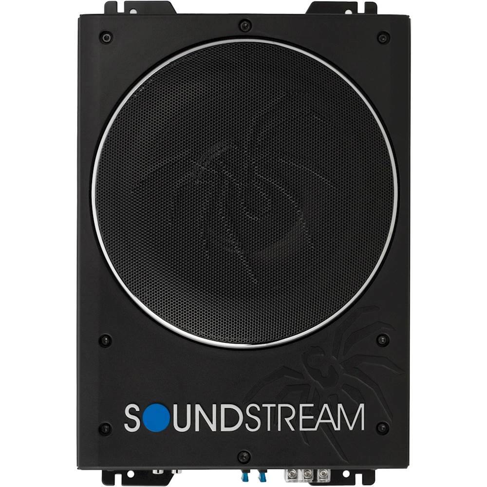 Soundstream 8" Single Voice Coil 4 Ohm Loaded Subwoofer Enclosure with ...
