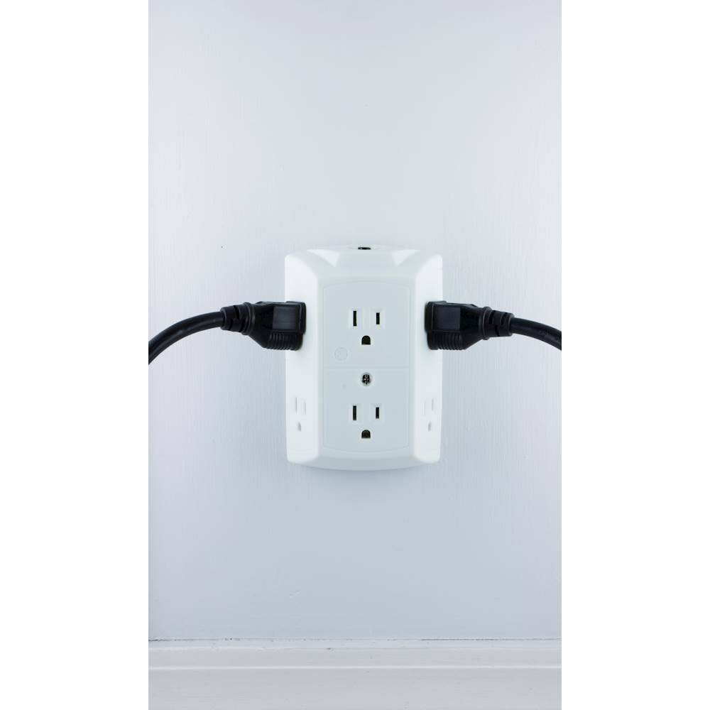 Best Buy: GE Grounded 6-Outlet Tap White 56575
