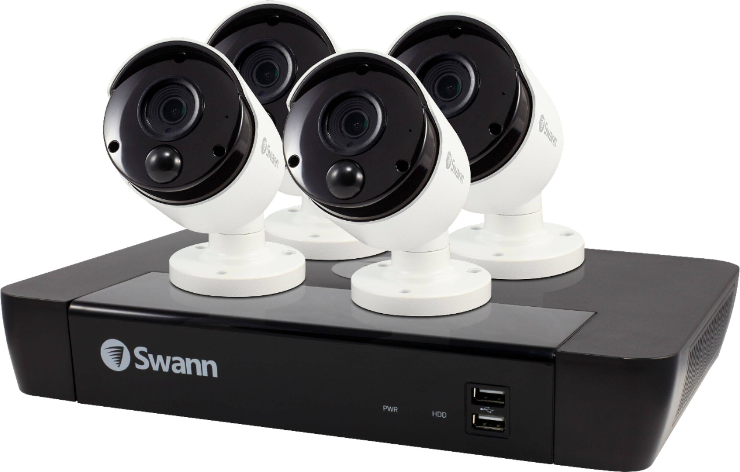 Questions and Answers: Swann 7580 8-Channel, 4-Camera Indoor/Outdoor ...