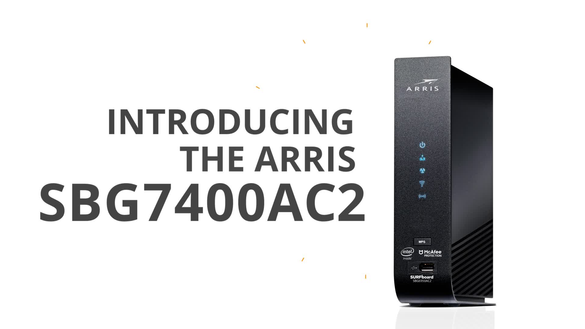 Best Buy: ARRIS SURFboard AC2350 Router with 24 x 8 DOCSIS 3.0 Cable ...