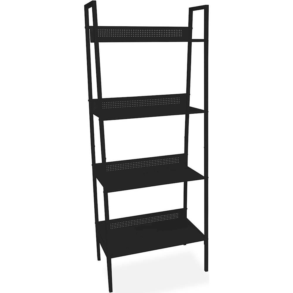 Best Buy: ürb SPACE 4-Tier Storage Rack Black 38408063