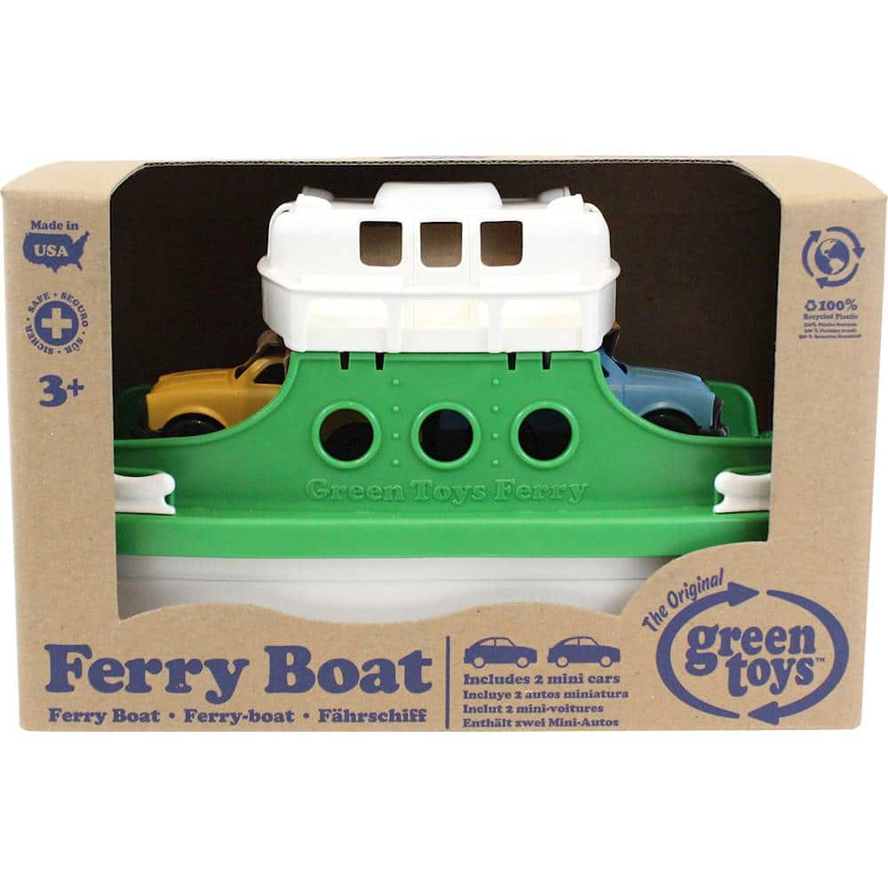 Best Buy: Green Toys Ferry Boat with Mini Cars Blind Box Styles May ...