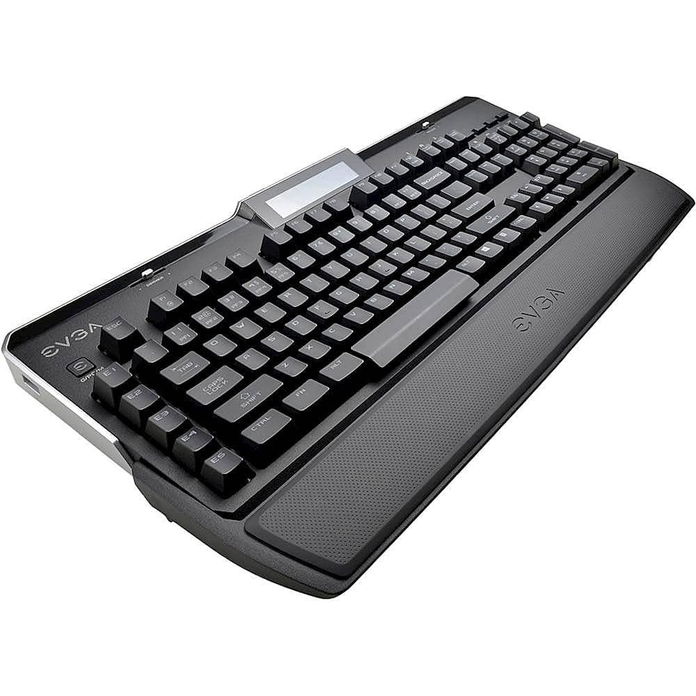Best Buy: EVGA Z10 Wired Gaming Mechanical Kailh Blue Switch Keyboard ...
