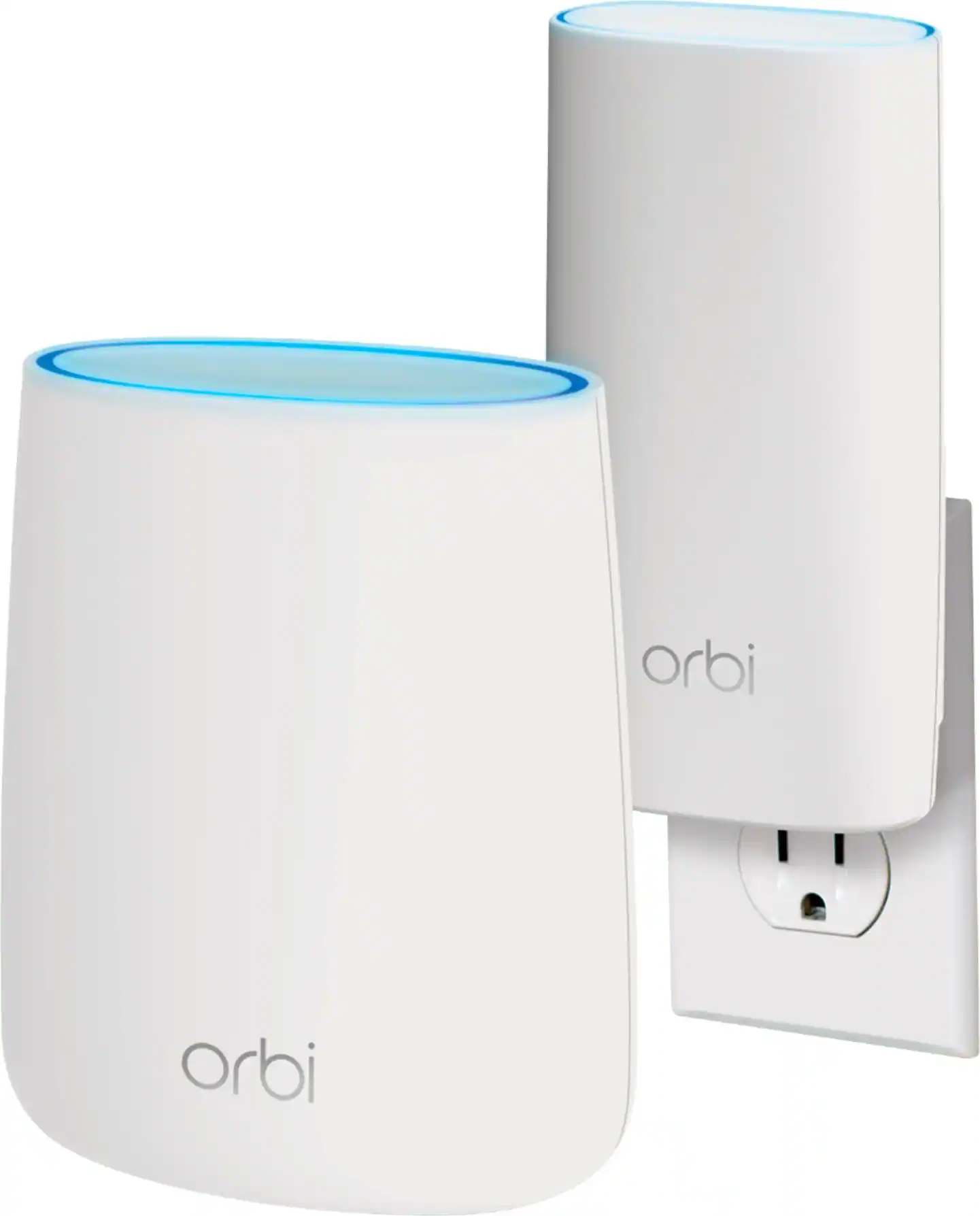 NETGEAR Orbi AC2200 Tri Band Mesh Wi Fi System (2 pack) White RBK20W ...