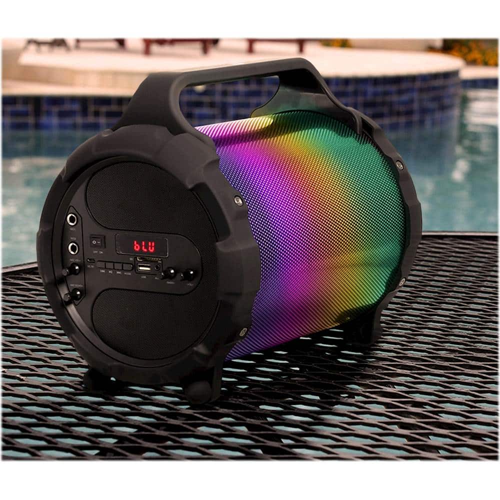 Best Buy: beFree Sound Portable Bluetooth Speaker Black 915103648M