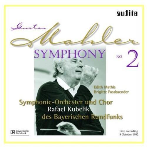 Mahler / Kubelik / Fassbaender / Mathis / Bavarian Sym 2 VINYL LP ...