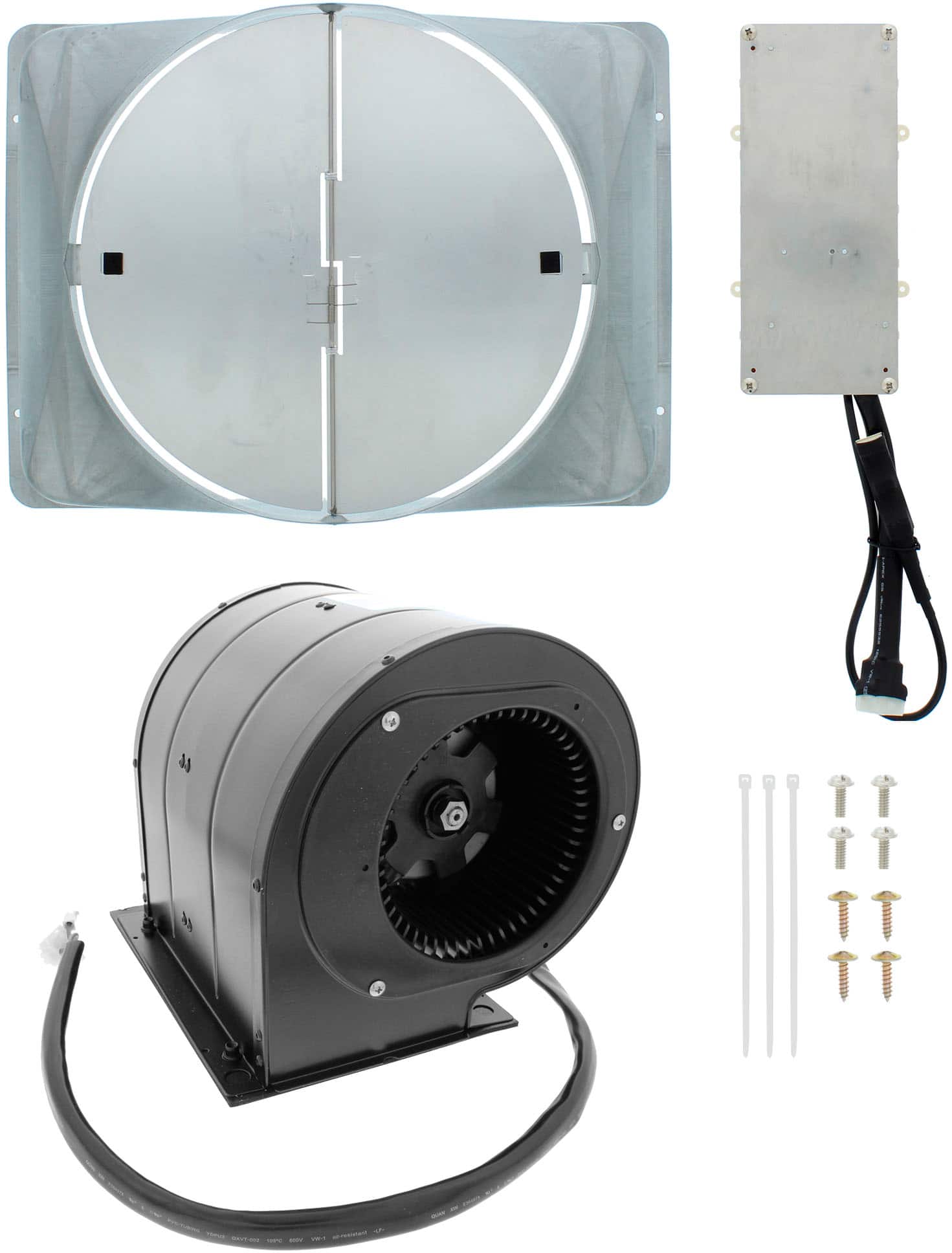 1,300-CFM Motor Dual Internal Blower for Zephyr Range Hoods Black PBD ...