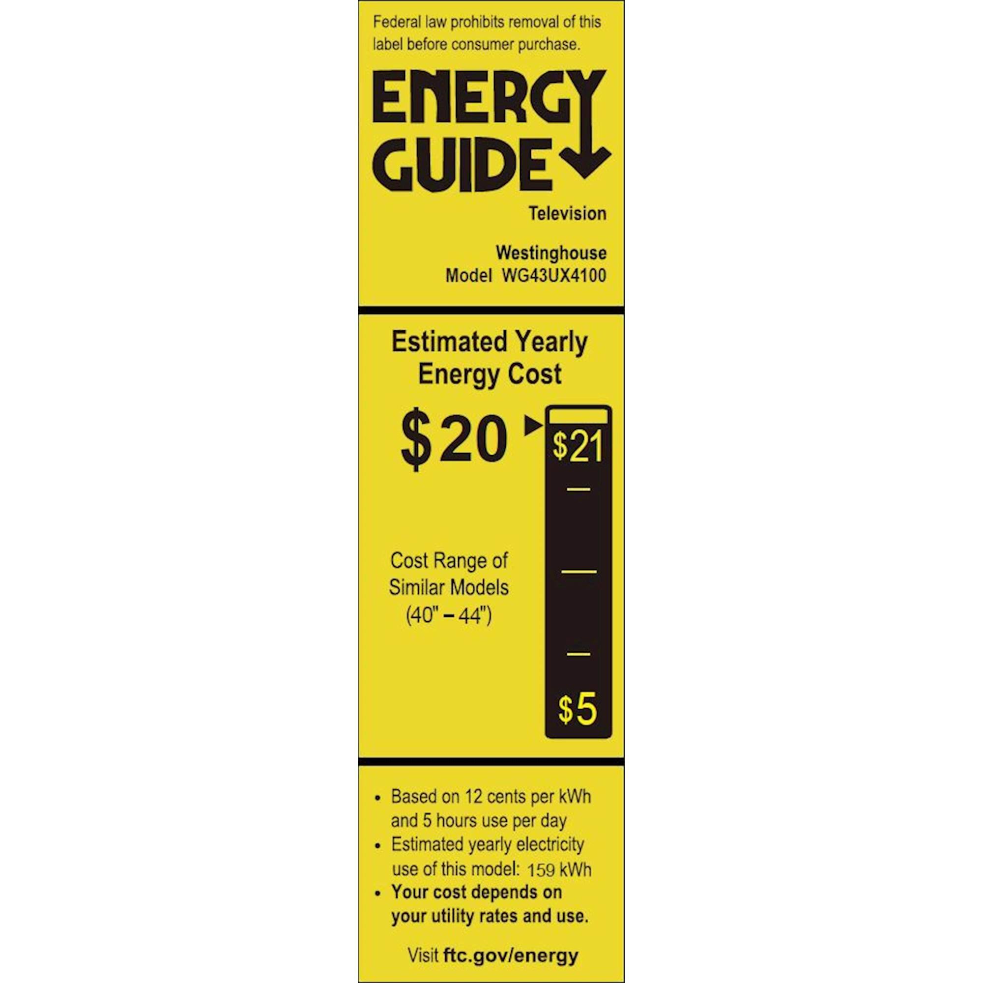 Best Buy: Westinghouse 43" Class LED 2160p Smart 4K UHD TV with HDR ...