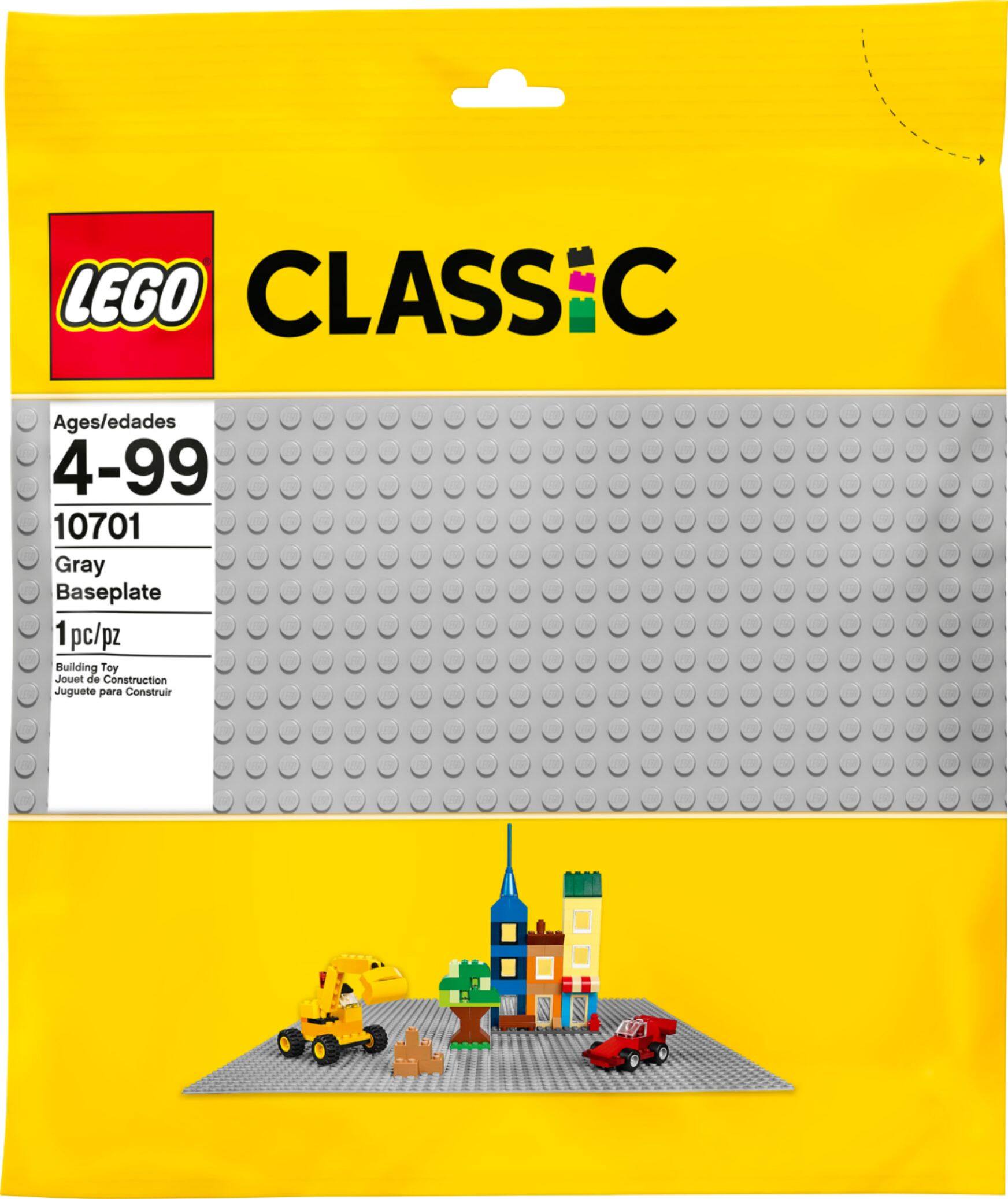 LEGO Classic Baseplate 10701 Gray 6102280 - Best Buy