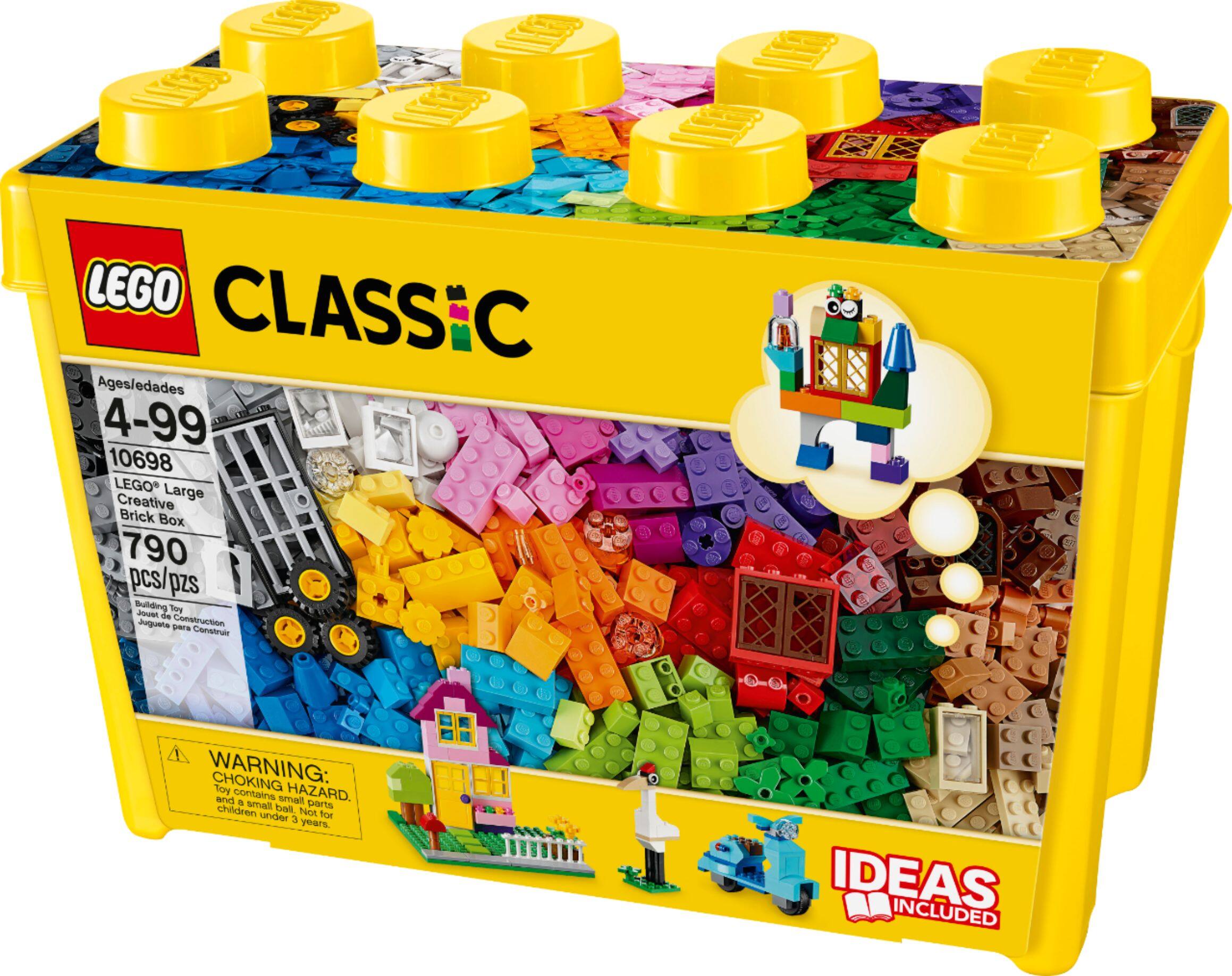 Best Buy CLASSIC LEGO Large Creative Brick Box Building Set 10698 6102215