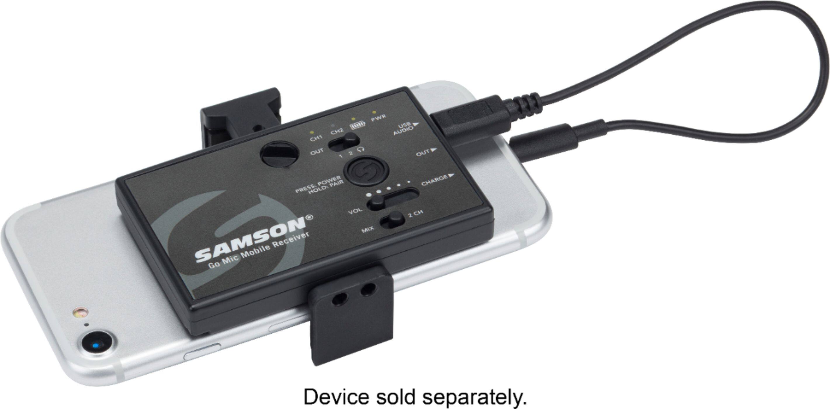Samson Go Mic Mobile Lavalier Wireless Microphone System Black ...