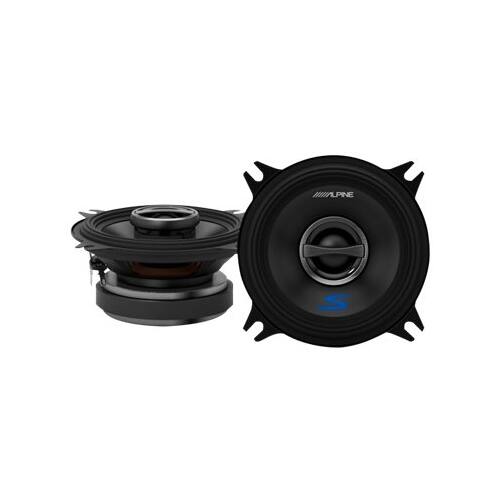 Best Buy: Alpine S-Series 4" 2-Way Car Speakers with Carbon Fiber ...