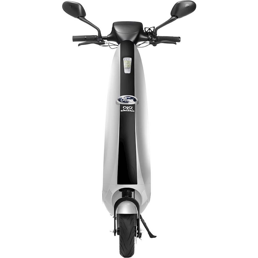 Best Buy: Ford OjO Seated Electric Scooter Black/RS Silver 208RSSIL