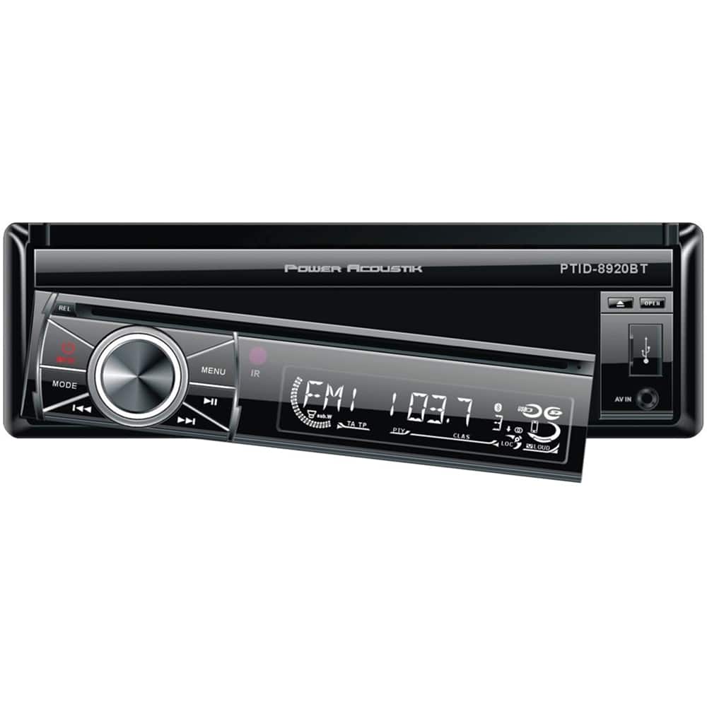 Power Acoustik In Dash CD/DVD/DM Receiver Built in Bluetooth with ...