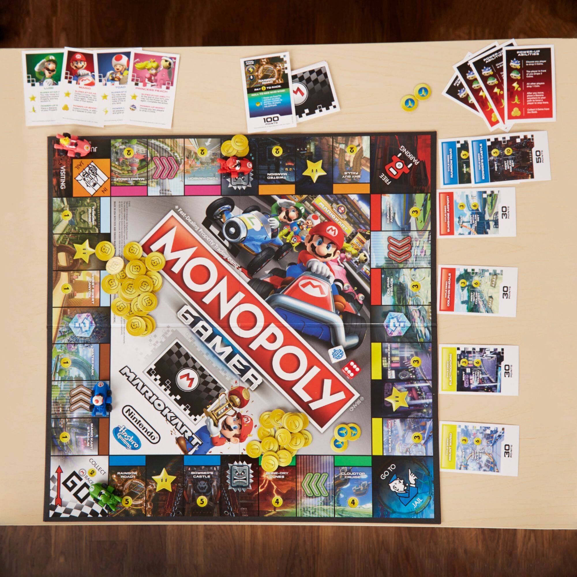 Monopoly Gamer Mario Kart Board Game E1870 Best Buy