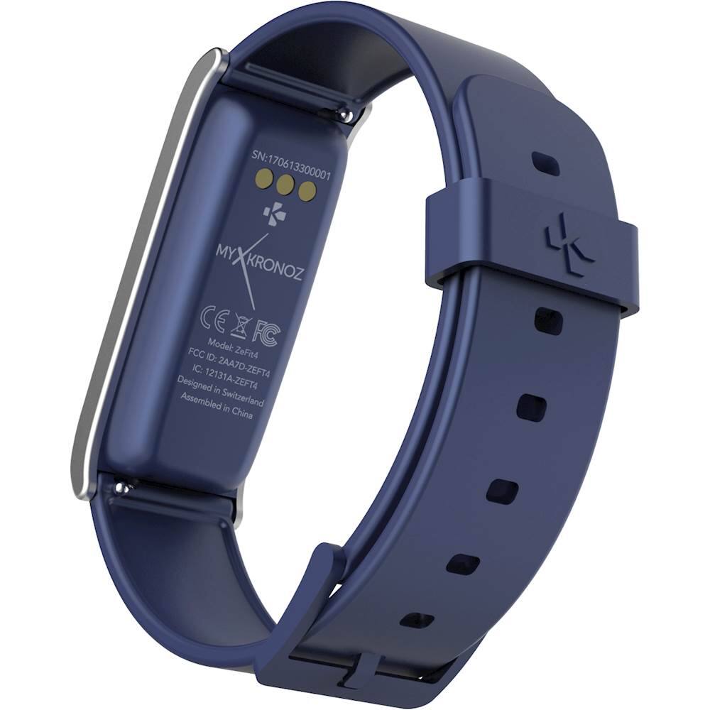 Best Buy: MyKronoz ZeFit4 Activity Tracker Blue 17354VRP