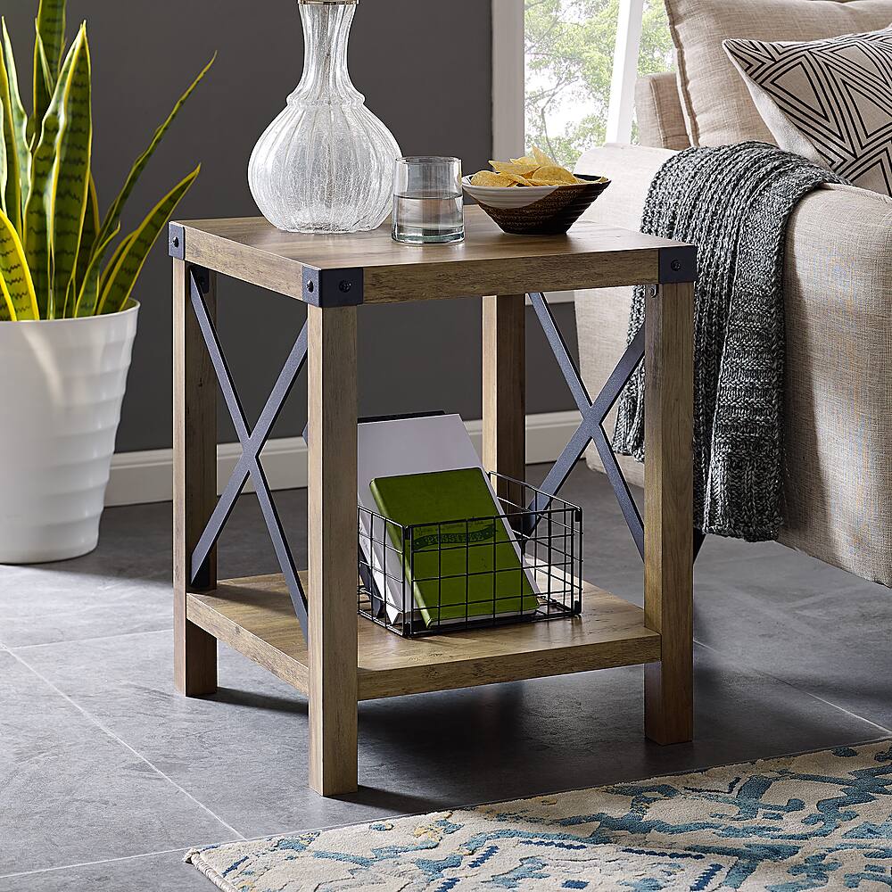 Customer Reviews: Walker Edison Metal X Side Table BBF18MXSTRO - Best Buy