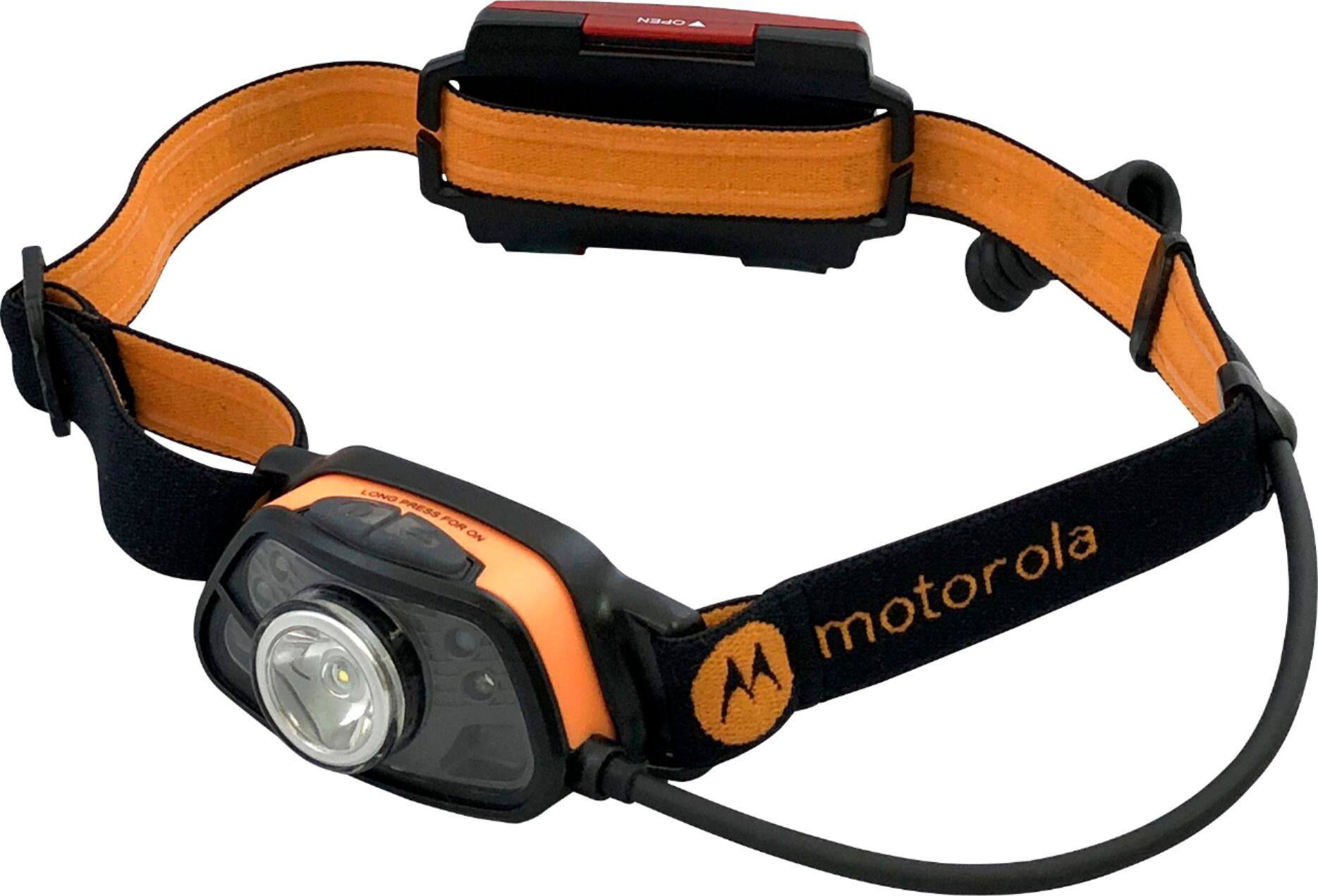 Best Buy: Motorola LED Headlamp Black/Orange MHC250