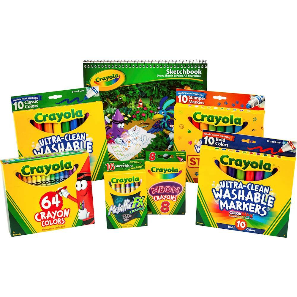 Crayola BTS Crayon and Marker Fun Pack 4-0037 - Best Buy